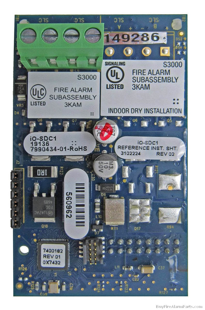 Edwards iO-SDC1 Addressable Single Loop Controller Card (NEW) – Fire ...