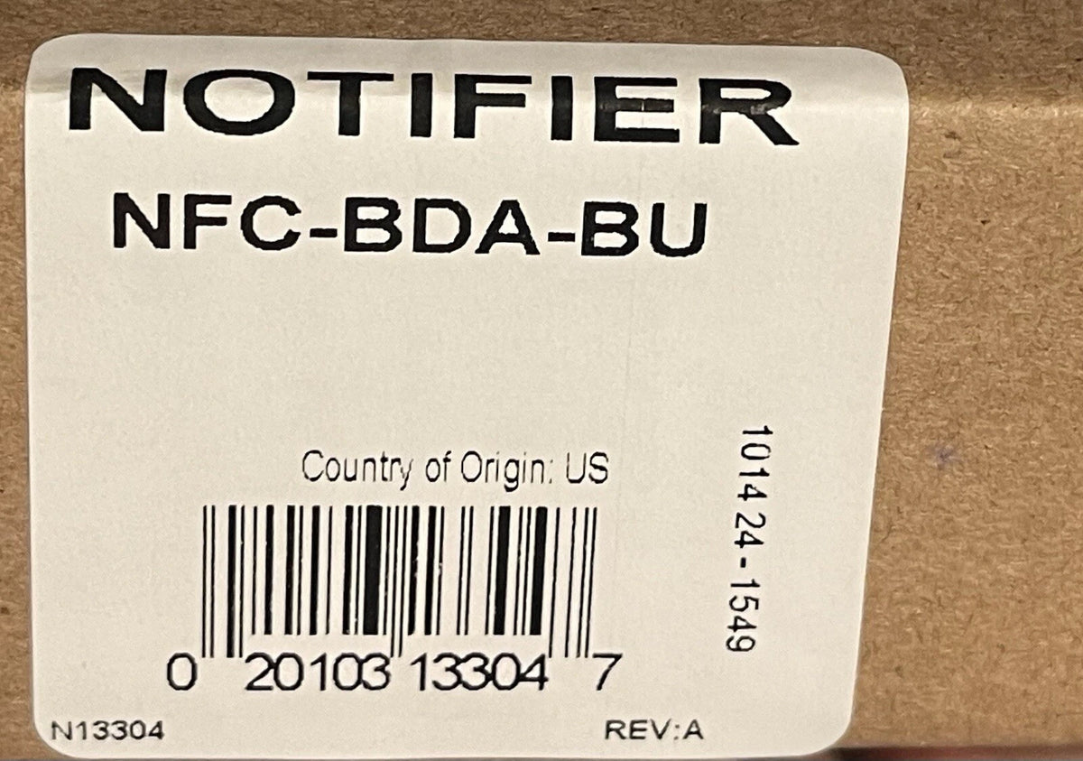 Notifier NFC-BDA-BU Expander Card (NEW) – Fire Alarm Depot