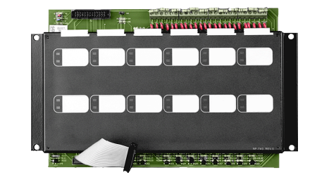 Mircom QZT-5302 Telephone Selector Panel c/w Zone Selector Switches (N ...