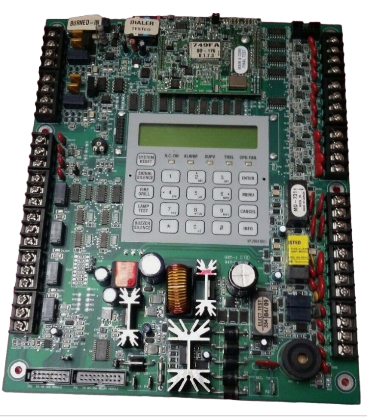 Mircom RB-FA300MBD Main PC Board (NEW) – Fire Alarm Depot