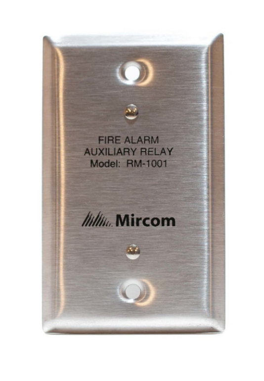 Mircom RM-1001 Auxilliary Relay (NEW) – Fire Alarm Depot