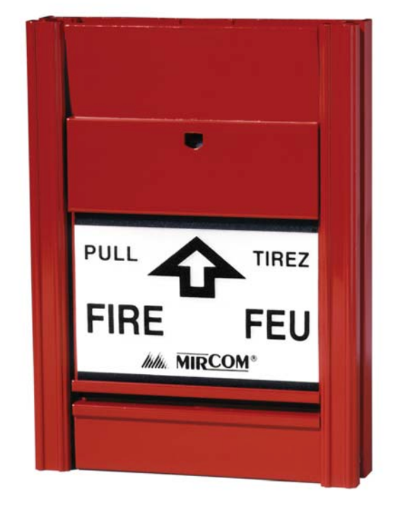 Mircom MS-407 Single State Pull Station (NEW) – Fire Alarm Depot