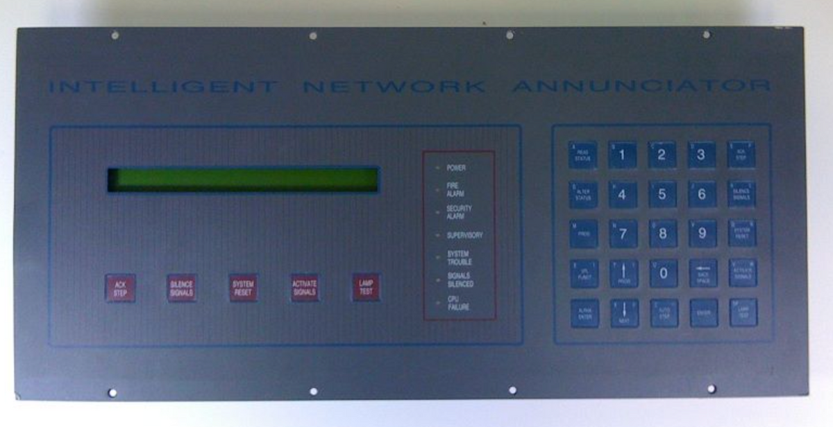 Notifier INA Intelligent Network Annunciator (NEW) – Fire Alarm Depot