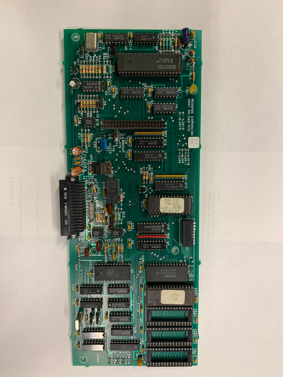 Simplex 562-972 Message Expansion Card (REFURBISHED) – Fire Alarm Depot